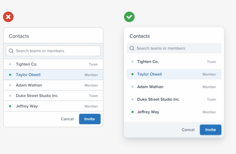Instead, Try Adding A Box Shadow, Using Contrasting - 1920x1080 PNG ...