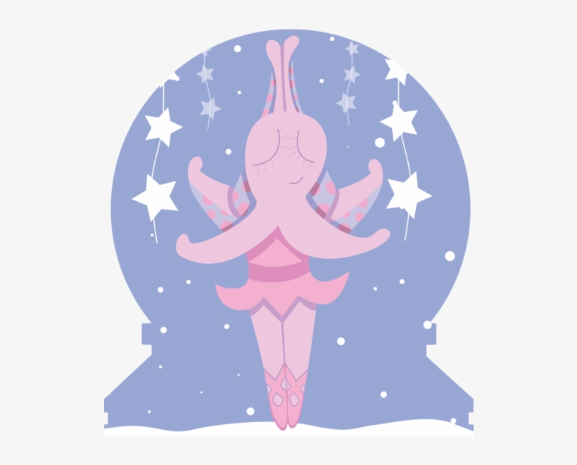 Octopus Ballerina - 525x600 PNG Download - PNGkit