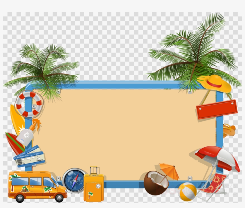 Summer Camp Borders And Frames