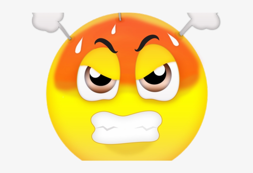 Mad Face Emoji Png - 640x480 PNG Download - PNGkit