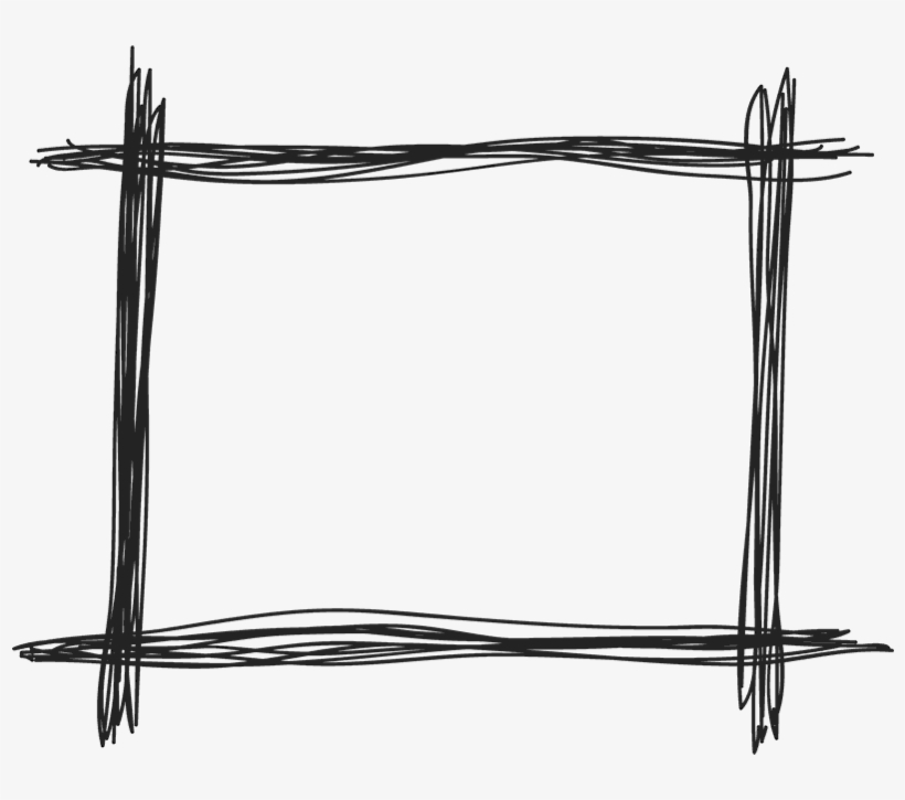 Hand Drawn Square Rubber Stamp - 800x800 PNG Download - PNGkit