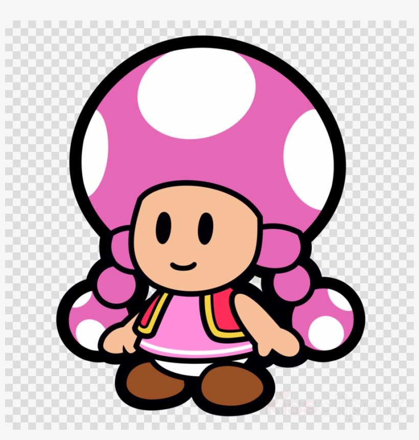 Paper Mario Toad Clipart Toad Paper Mario - 900x900 PNG Download - PNGkit