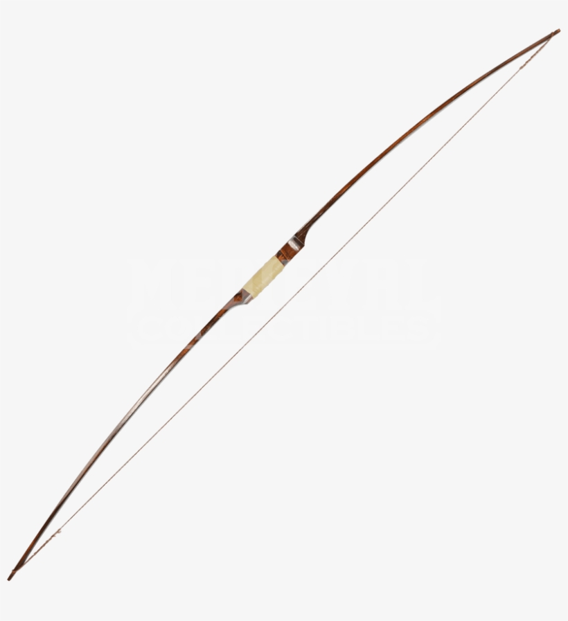 Rustic Youth Longbow With Leather Wrapped Handle - 817x817 PNG Download ...