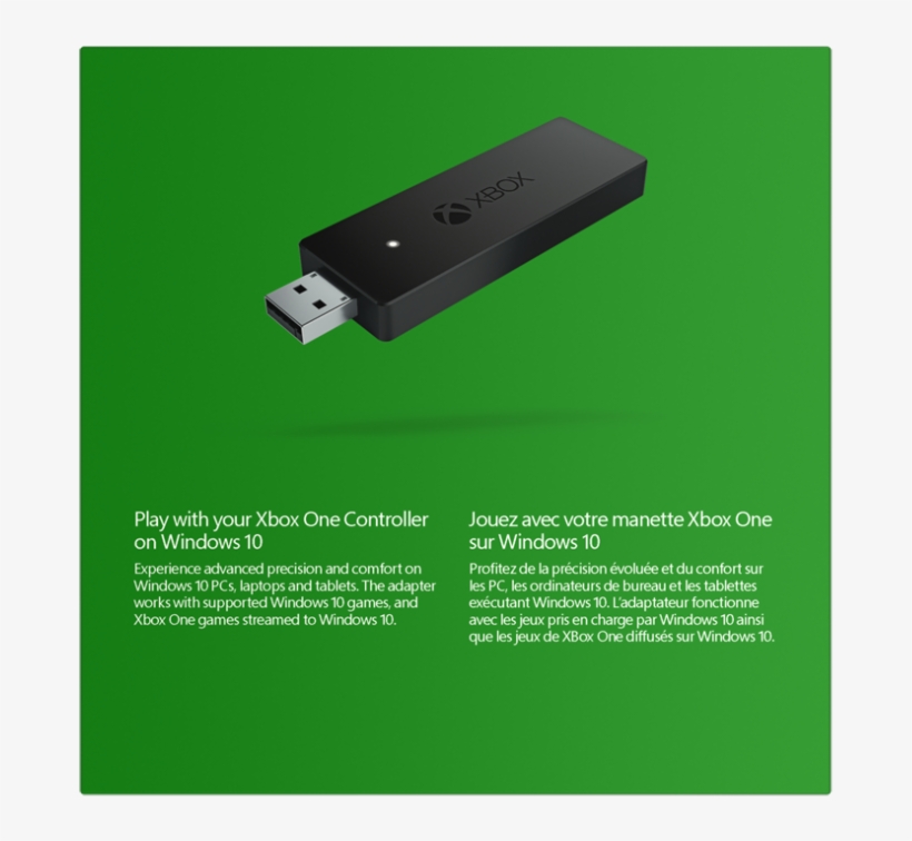 Xbox Wireless Adapter For Windows Back Box Shot Png - 1280x960 PNG ...