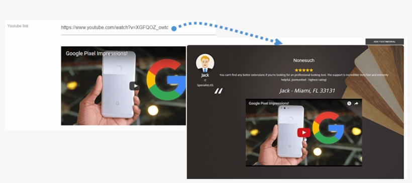 Youtube-testimonial - 920x364 PNG Download - PNGkit