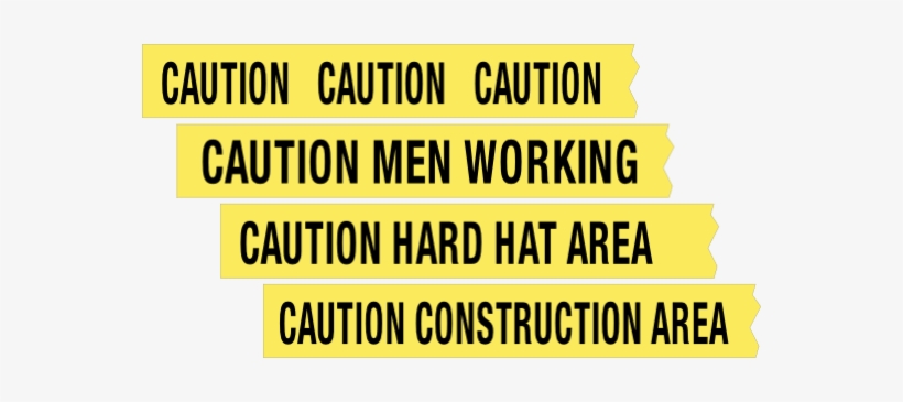 Barricade Ribbon - Seton Reflective Pedestrian Crossing Signs-caution ...