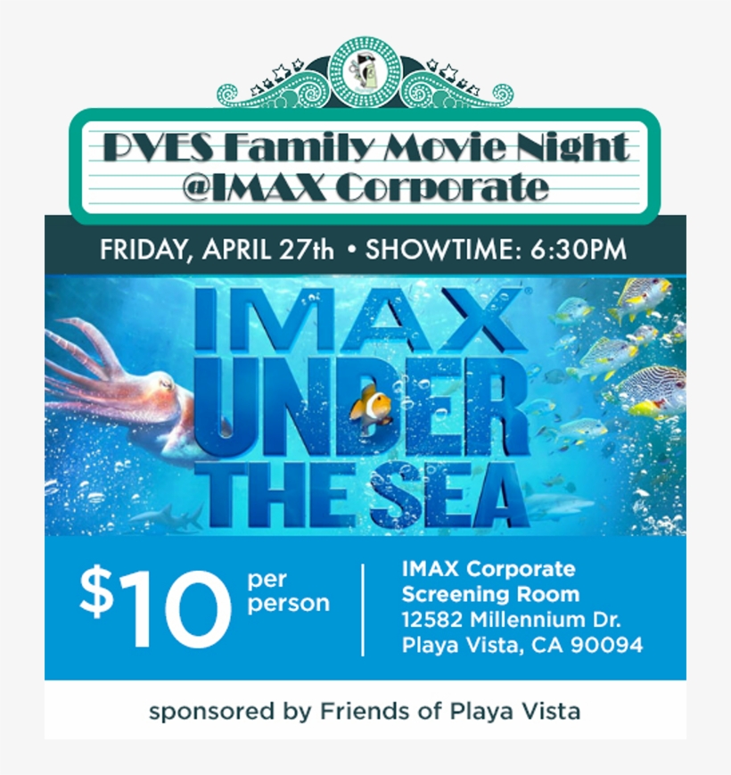 Join Us At Our Imax Family Movie Night Taking Place - Poster - 720x789 ...