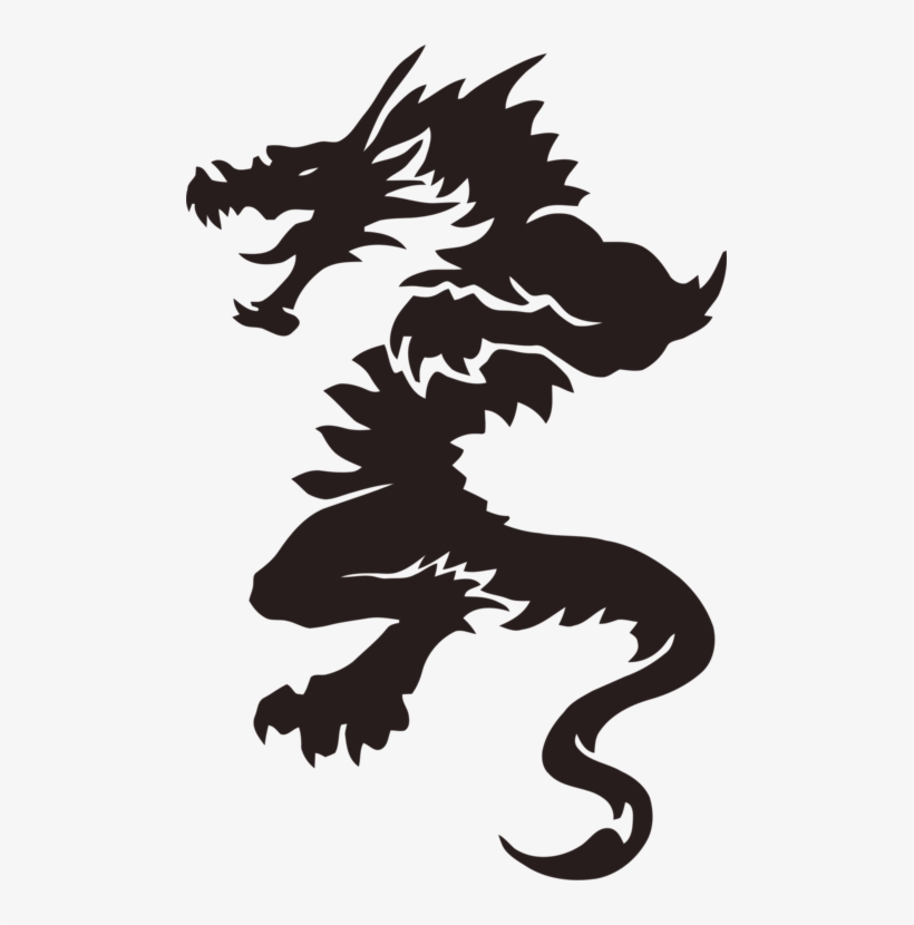 Chinese Dragon Design Simple