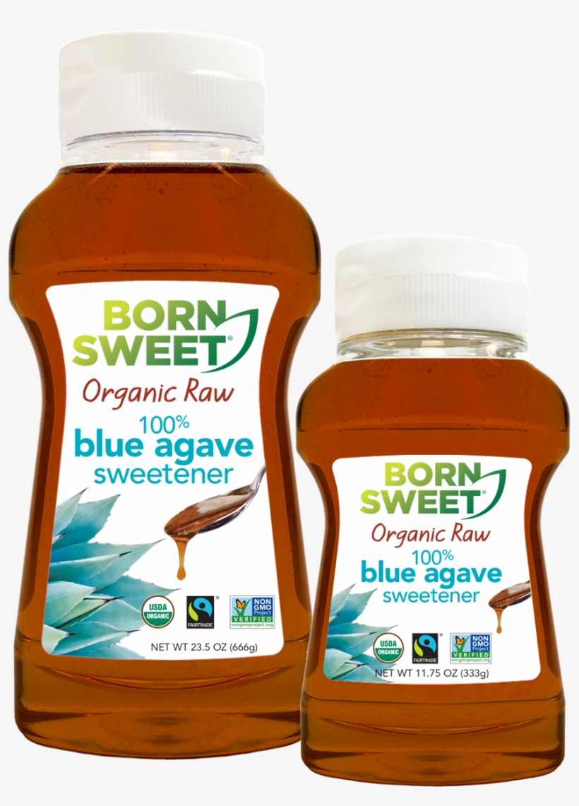 Born Sweet® Organic Raw 100% Blue Agave Sweetener - Plastic Bottle ...