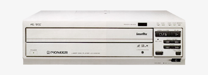 Pioneer First Laserdisc Player - 644x217 PNG Download - PNGkit