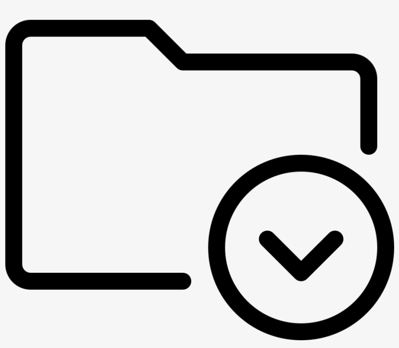 Folder Action Download Folder Action Download Folder - 960x960 PNG ...