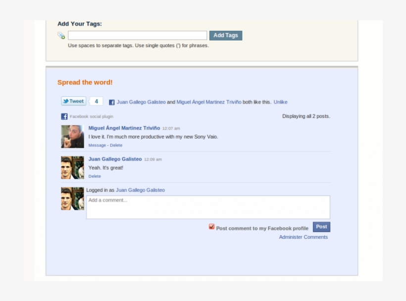 Facebook Comments Magento - 725x680 PNG Download - PNGkit