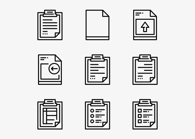 Files And Document - 600x564 PNG Download - PNGkit