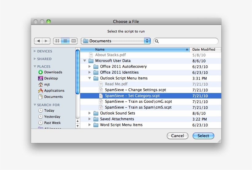 Download Transparent Outlook Choose Script - PNGkit