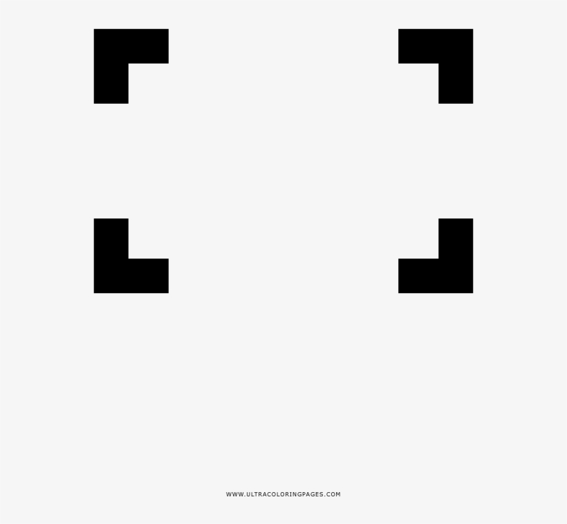 Full Screen Coloring Page - 1000x1000 PNG Download - PNGkit