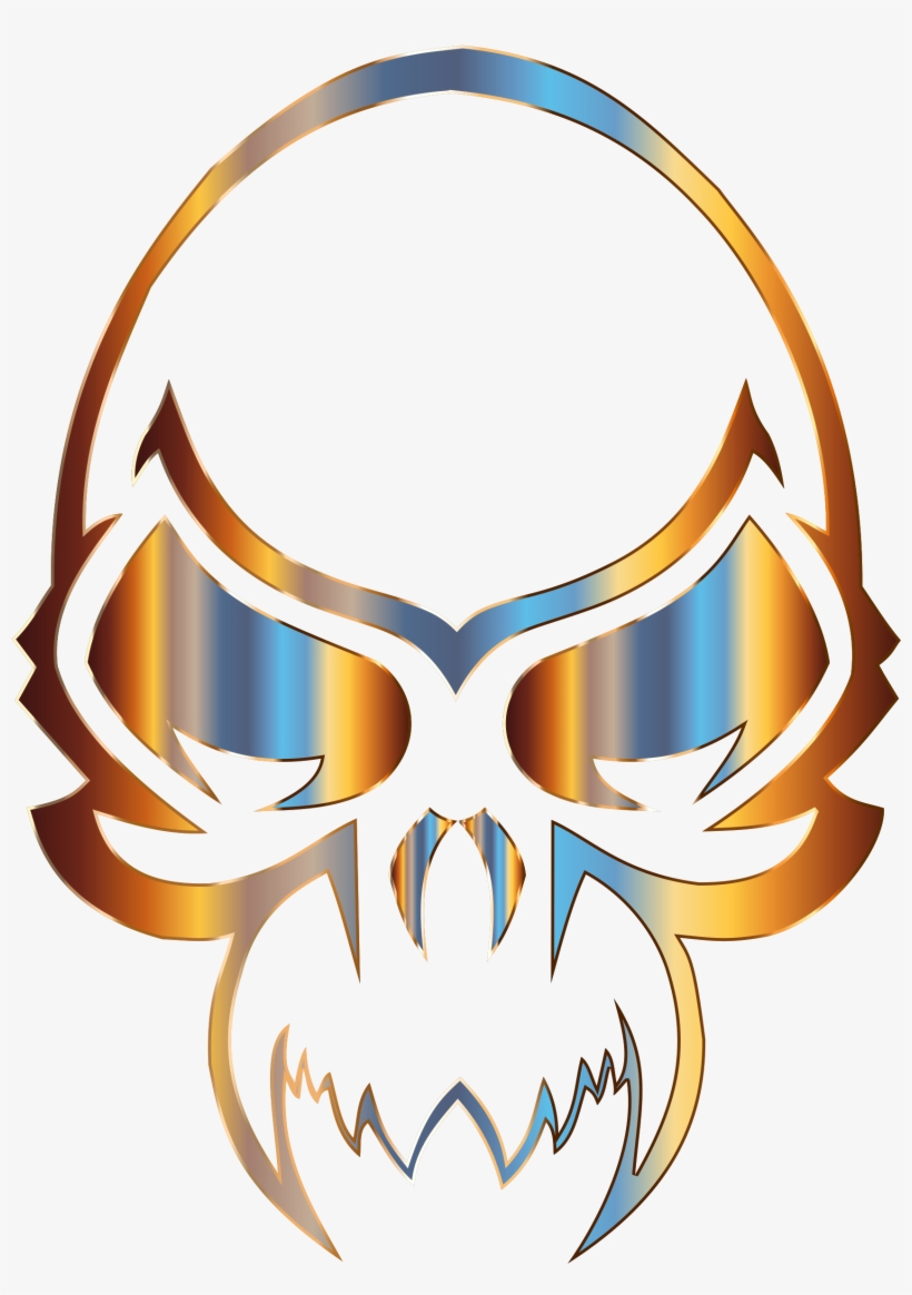 This Free Icons Png Design Of Colorful Skull - 1750x2400 PNG Download ...