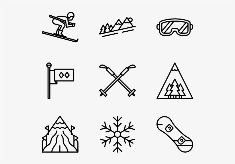 Winter Sports - 600x564 PNG Download - PNGkit