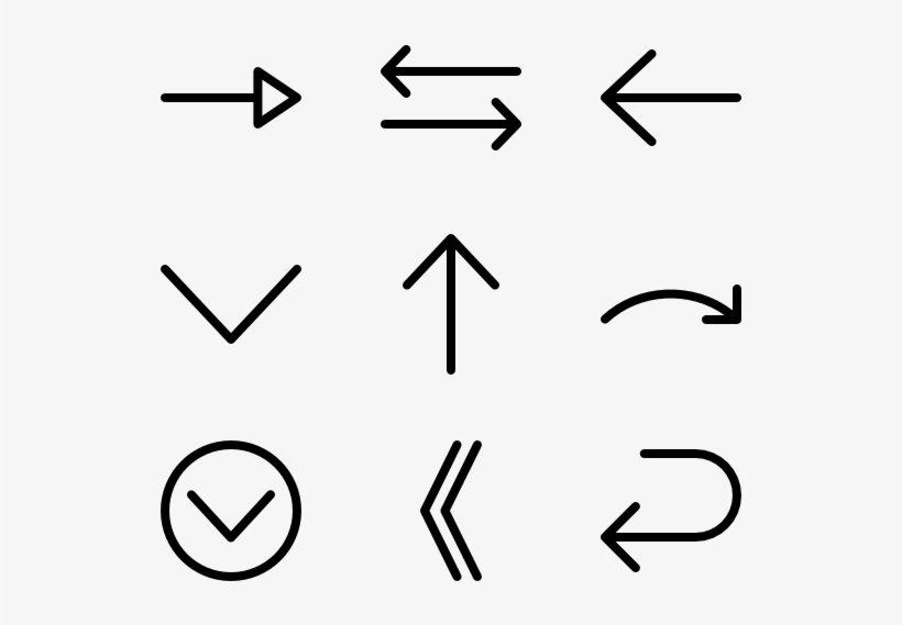 Arrows - 600x564 PNG Download - PNGkit