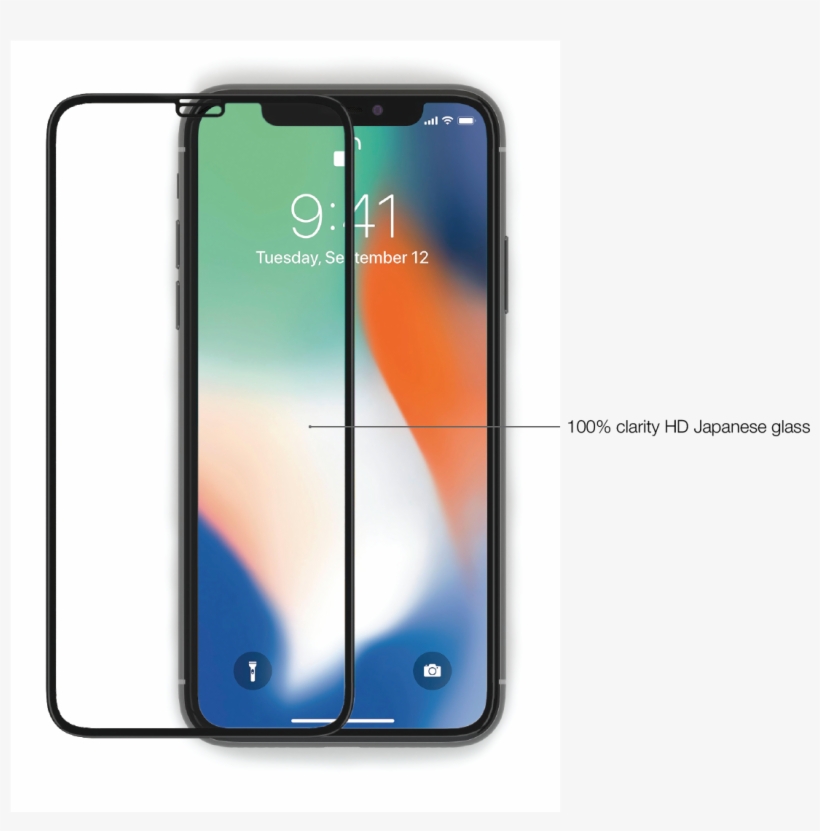 Iphone X/xs Screen Protector - 1200x1200 PNG Download - PNGkit
