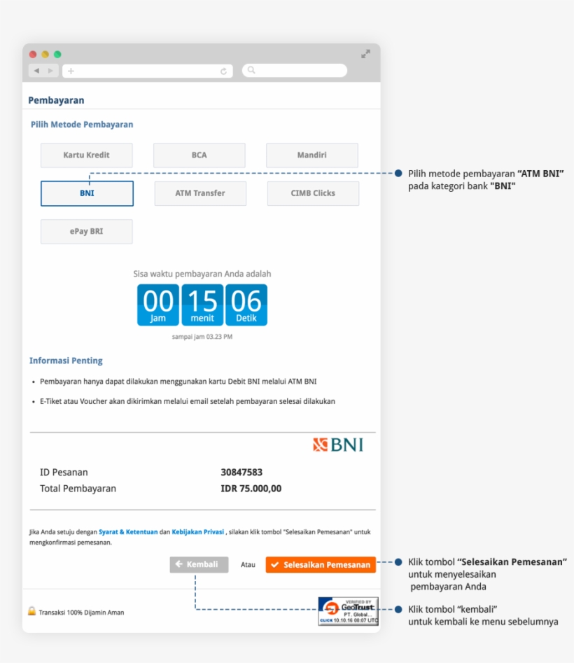 Cara Pesan Tiket Kereta Api Online - 955x1101 PNG Download - PNGkit