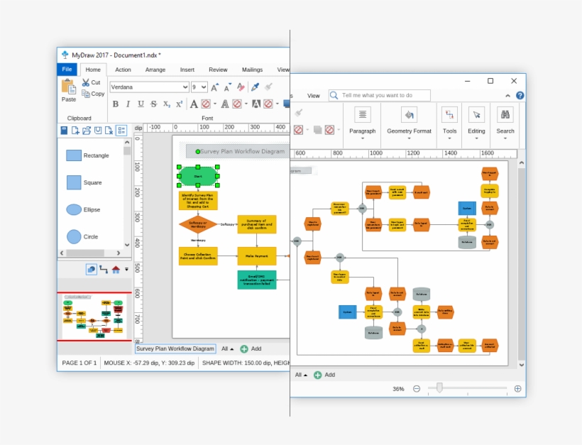 If You Like Microsoft Visio Because Of Its Similarity - 720x573 PNG ...
