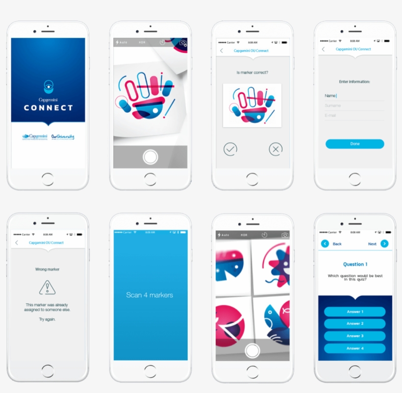 Capgemini Mobile App - 1057x983 PNG Download - PNGkit
