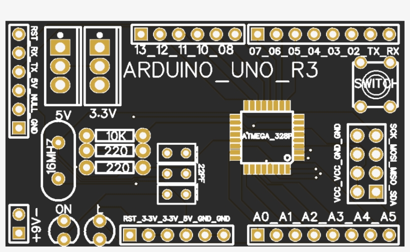 Download Transparent Diy Arduino Uno R3 Smd This Works As A Regular ...