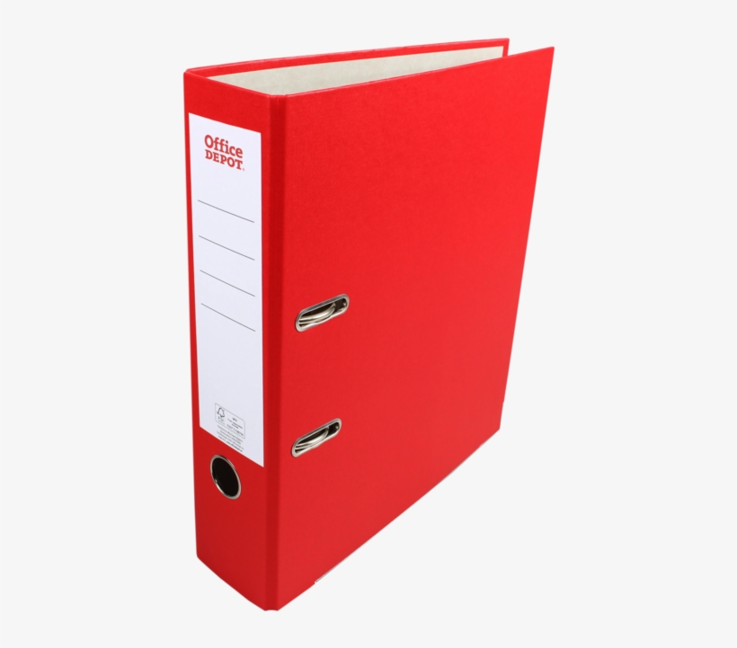 Classeur, Office Depot, A4, 80mm, Rouge - 640x640 PNG Download - PNGkit