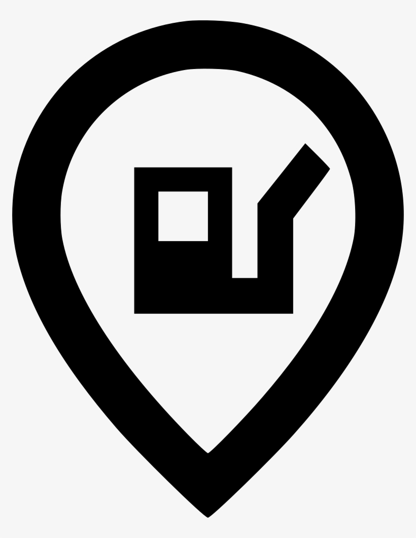 Pin Gas Station Comments - 772x980 PNG Download - PNGkit