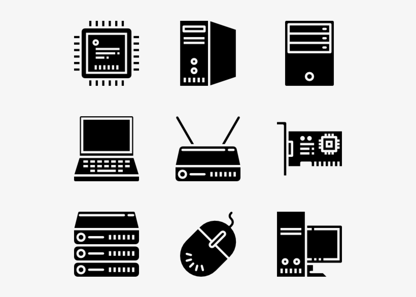 Computer Hardware - 600x564 PNG Download - PNGkit