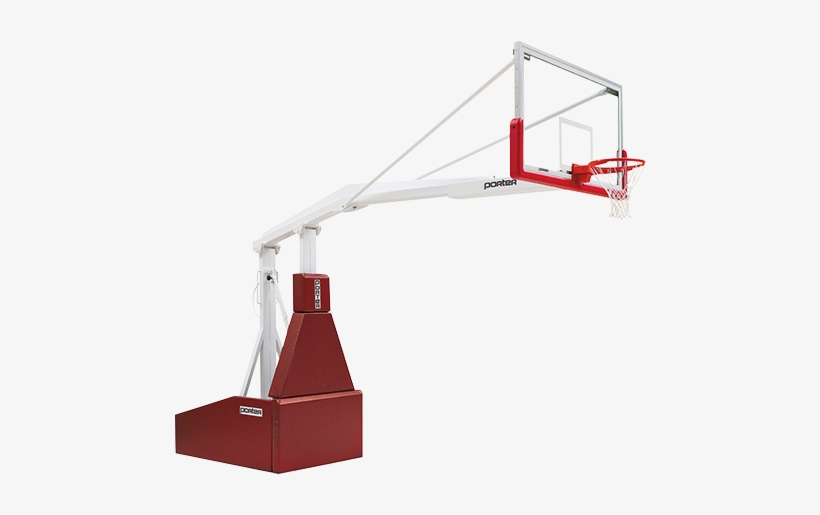 Commercial Grade - Porter Portable Basketball Goals - 500x454 PNG ...