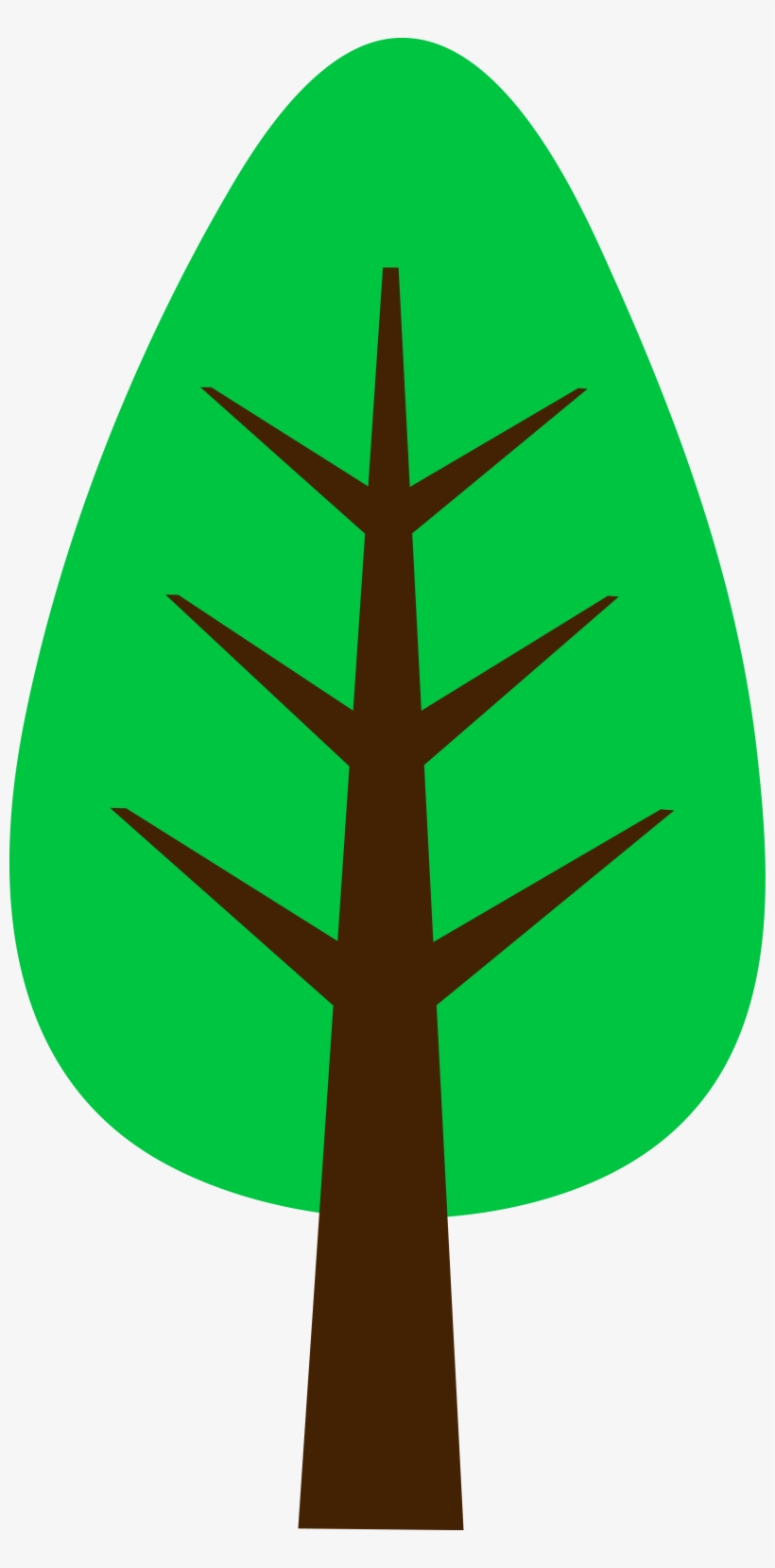 28 Collection Of Simple Clipart Tree - Tree Clip Art - 3128x6177 PNG ...
