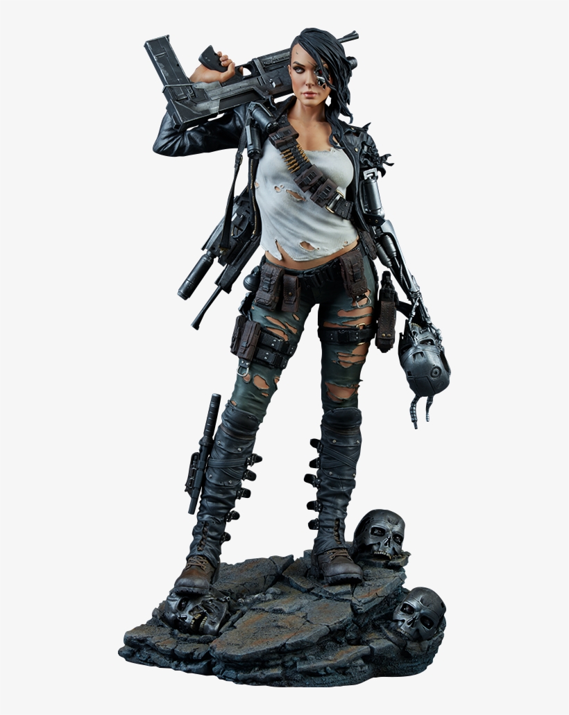 Rebel Terminator Statue - Rebel Terminator - 480x951 PNG Download - PNGkit
