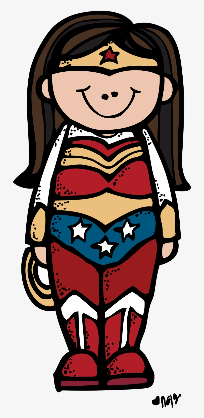 Superhero Border For Classrooms Wonder - Melonheadz Superhero Clipart ...