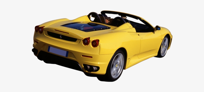Download Transparent Yellow Ferrari Png Photo - Ferrari F430 Spider ...