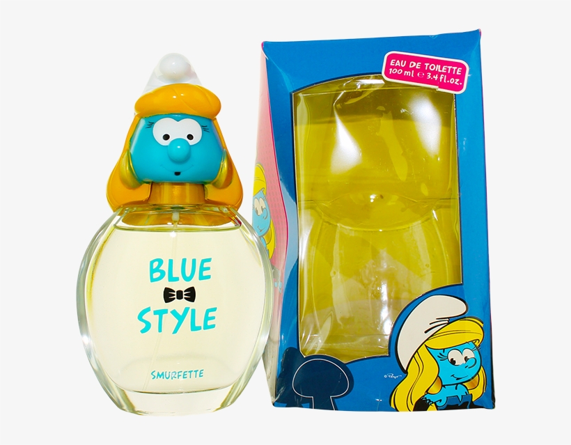 Download Transparent Blue Style Smurfette By The Smurfs For Kids Edt ...