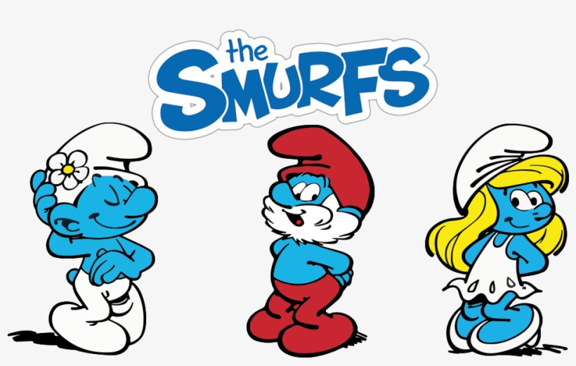 The Smurfs Fanart Png Smurfs Logo - 1000x562 PNG Download - PNGkit