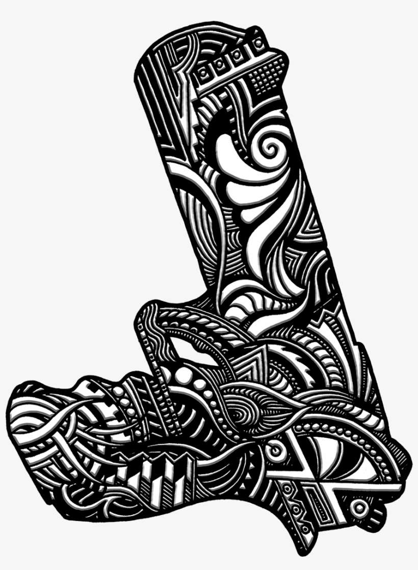 Pistol - 1000x1289 PNG Download - PNGkit