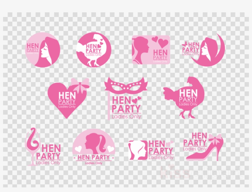 Hen Party Templates Clipart Bachelorette Party Clip - 900x640 PNG ...