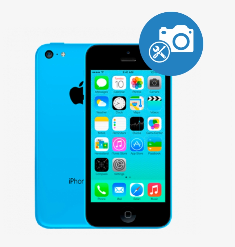 Apple Iphone 5c Rear Camera Repair - 800x800 PNG Download - PNGkit