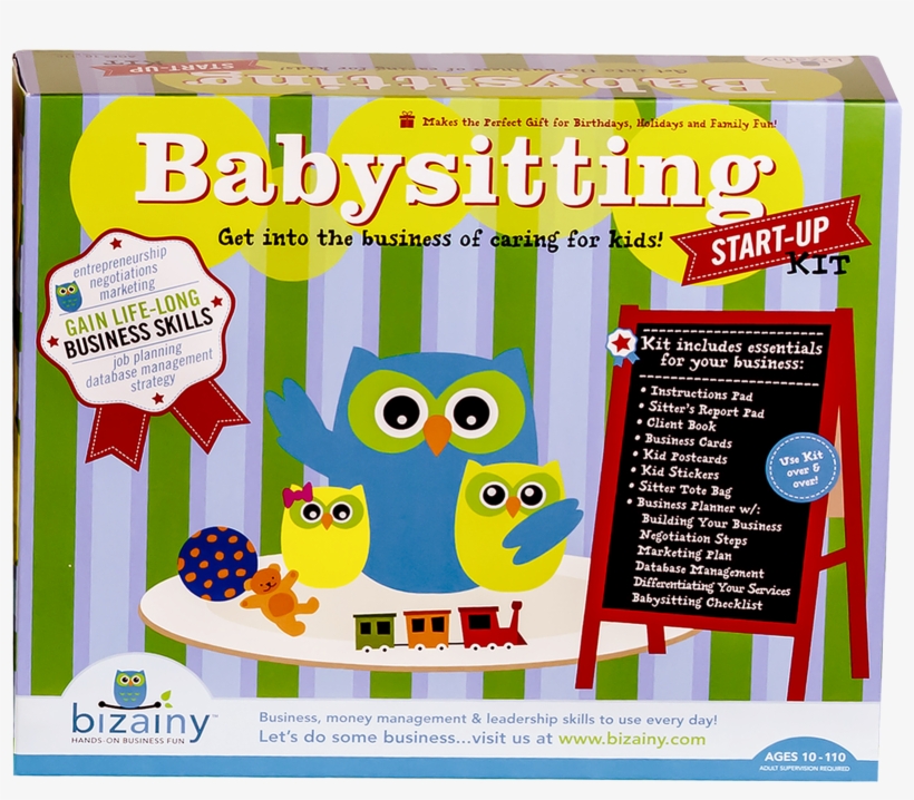 Babysitting Start-up Kit - 1719x1561 PNG Download - PNGkit