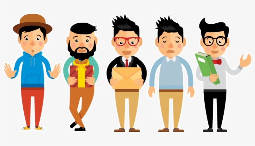 1250 Character Pack - 800x400 PNG Download - PNGkit