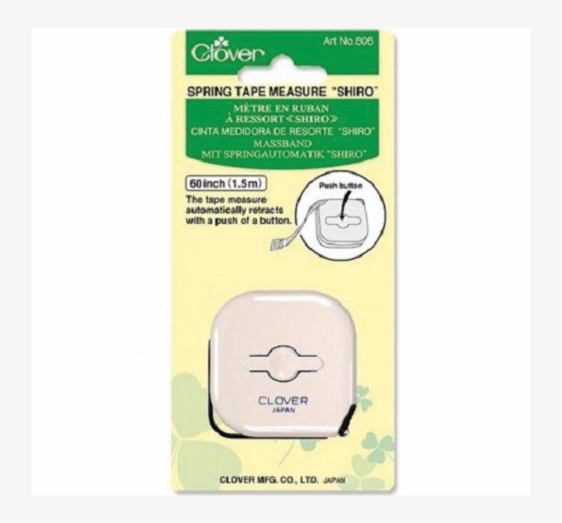 Clover "shiro" Tape Measure - 1024x683 PNG Download - PNGkit