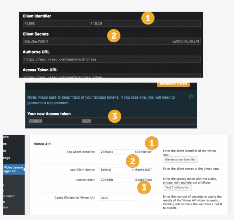 Copy And Paste The Client Identifier, The Client Secrets - 830x740 PNG ...