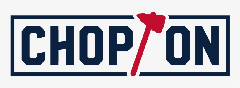 Chopon - - Braves Chop On Logo - 750x220 PNG Download - PNGkit