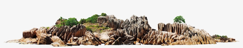 Transparent Island Rock - Sea Rocks Png - 1849x390 PNG Download - PNGkit
