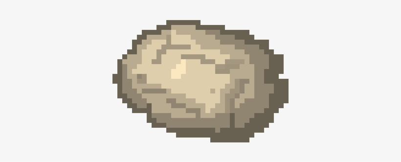 Rock - Rock Pixel Art Png - 490x370 PNG Download - PNGkit