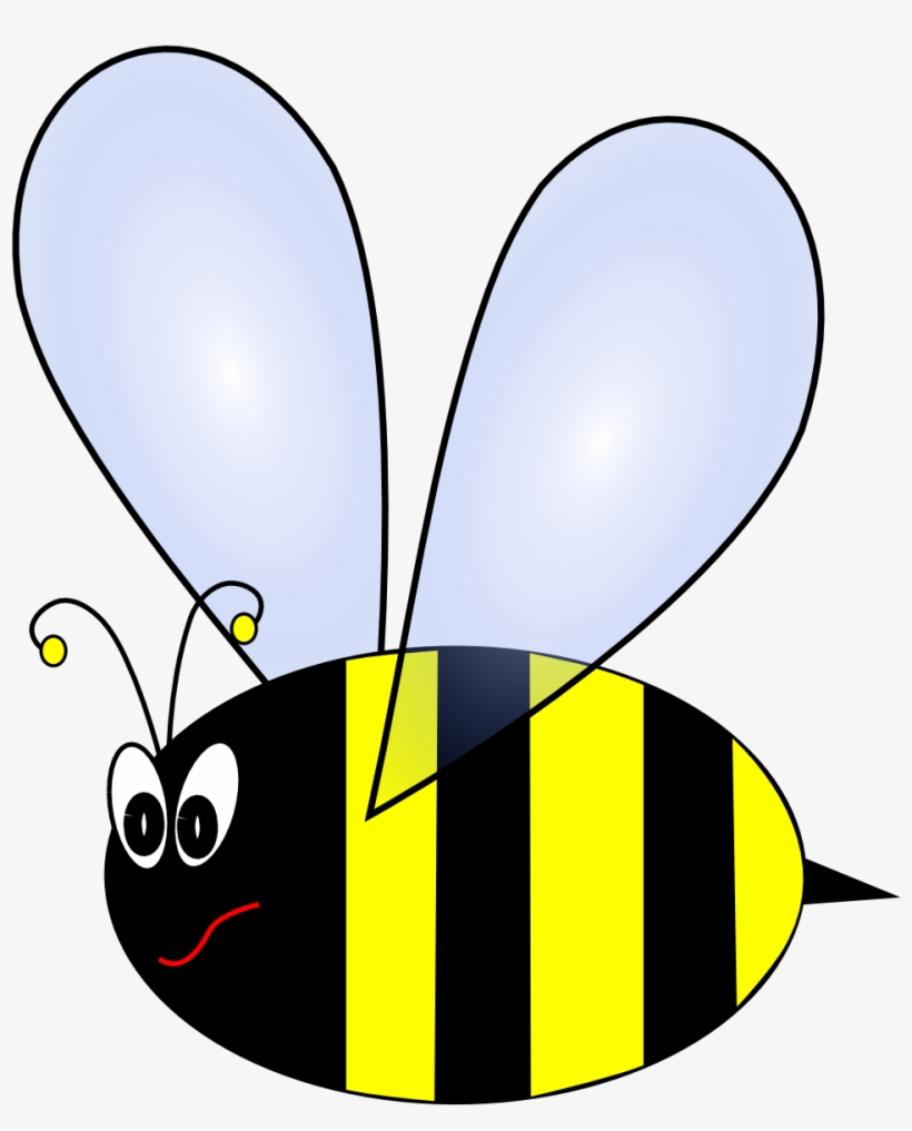 Bee Clipart Png - Bumble Bee Animated Gif - 999x1413 PNG Download - PNGkit