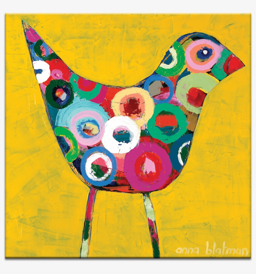 Anna Blatman Mabior - Artist Lane 'mabior' Acrylic Painting Print On ...