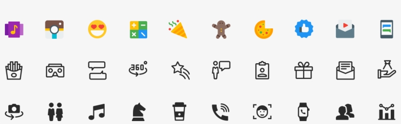 Thousands Of Icons - 2040x530 PNG Download - PNGkit